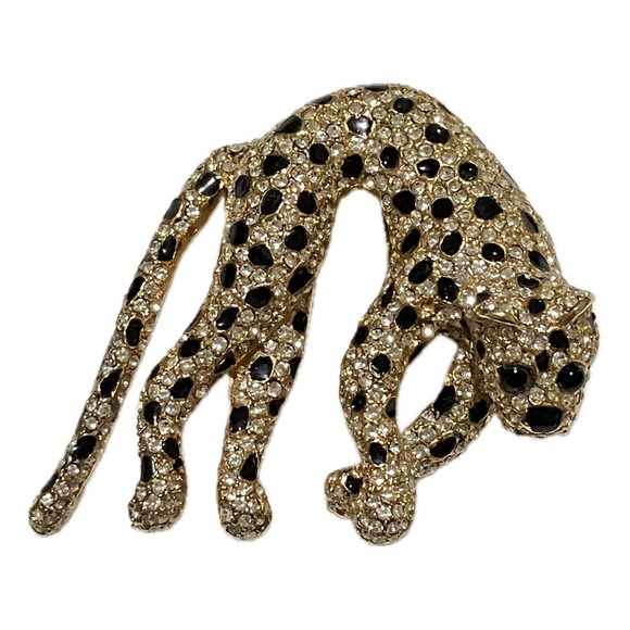 Jewelry | Sparkling Leopard Or Jaguar Pin Brooch | Poshmark